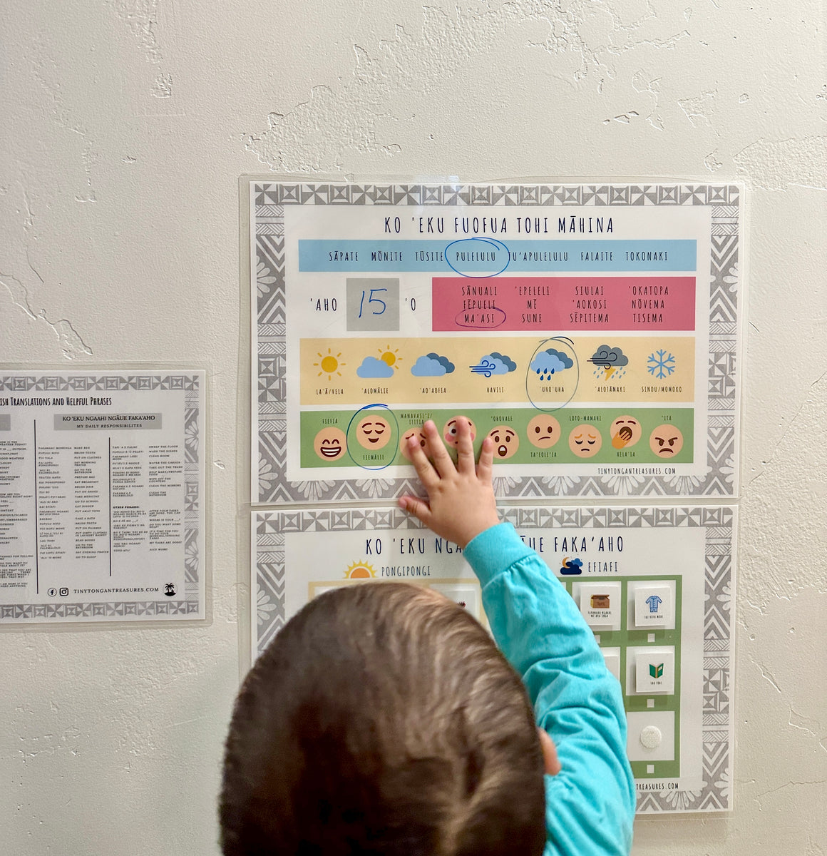 Digital Download - My First Tongan Calendar + Daily Tasks – Tiny Tongan ...